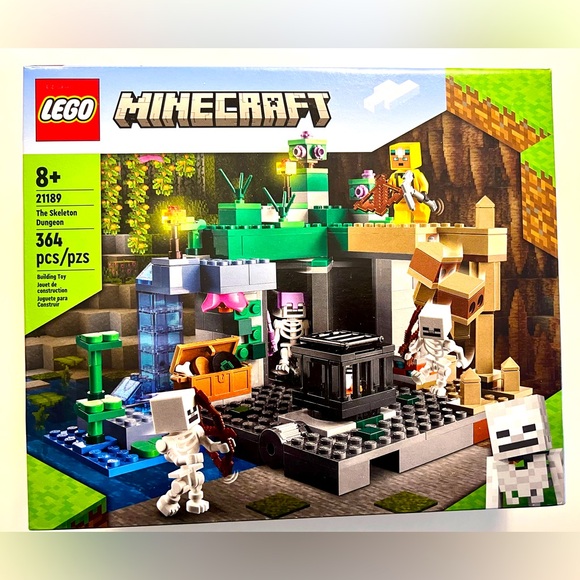 Lego | Toys | Lego Minecraft The Skeleton Dungeon Set 2189 Retired ...
